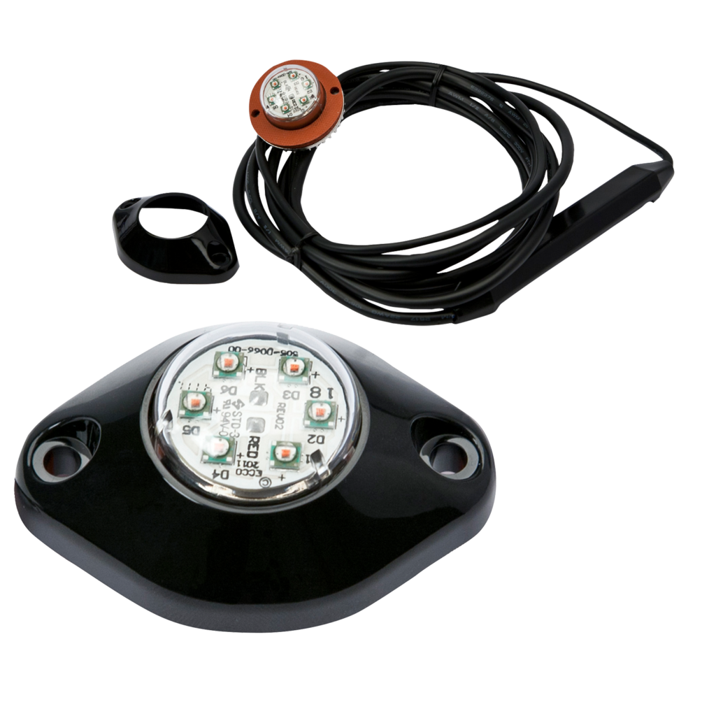 Ecco 9014 Hide-A-LED™ 6-LED Covert Directional Warning Module - Amber ... Ecco 9014 Hide-A-LED™ 6-LED Covert Directional Warning Module - Amber ...