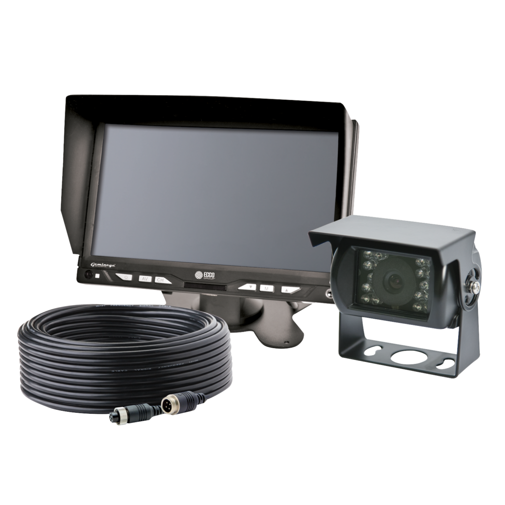 Ecco Gemineye Wired 7″ Expandable Reversing Camera System | AES USA